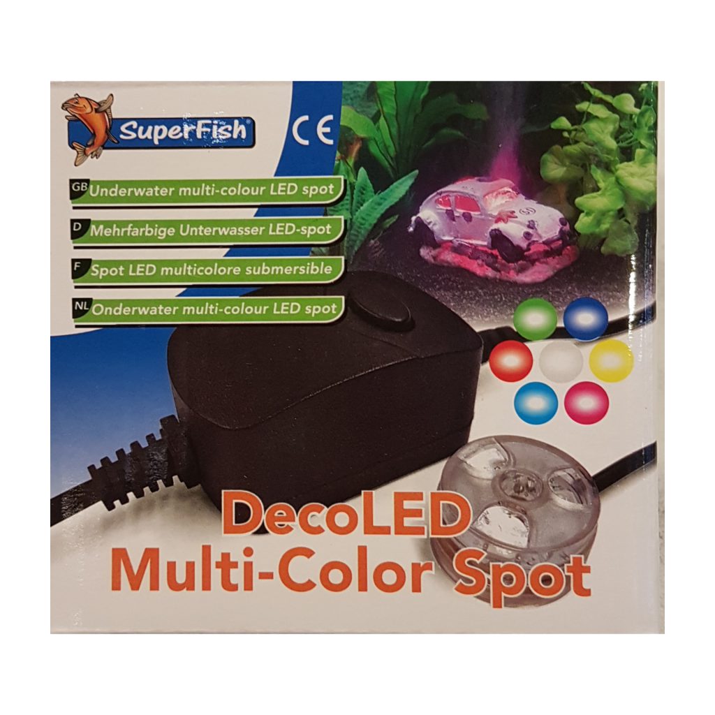 Superfish Deco Led Multicolor Spot – Edelzanger